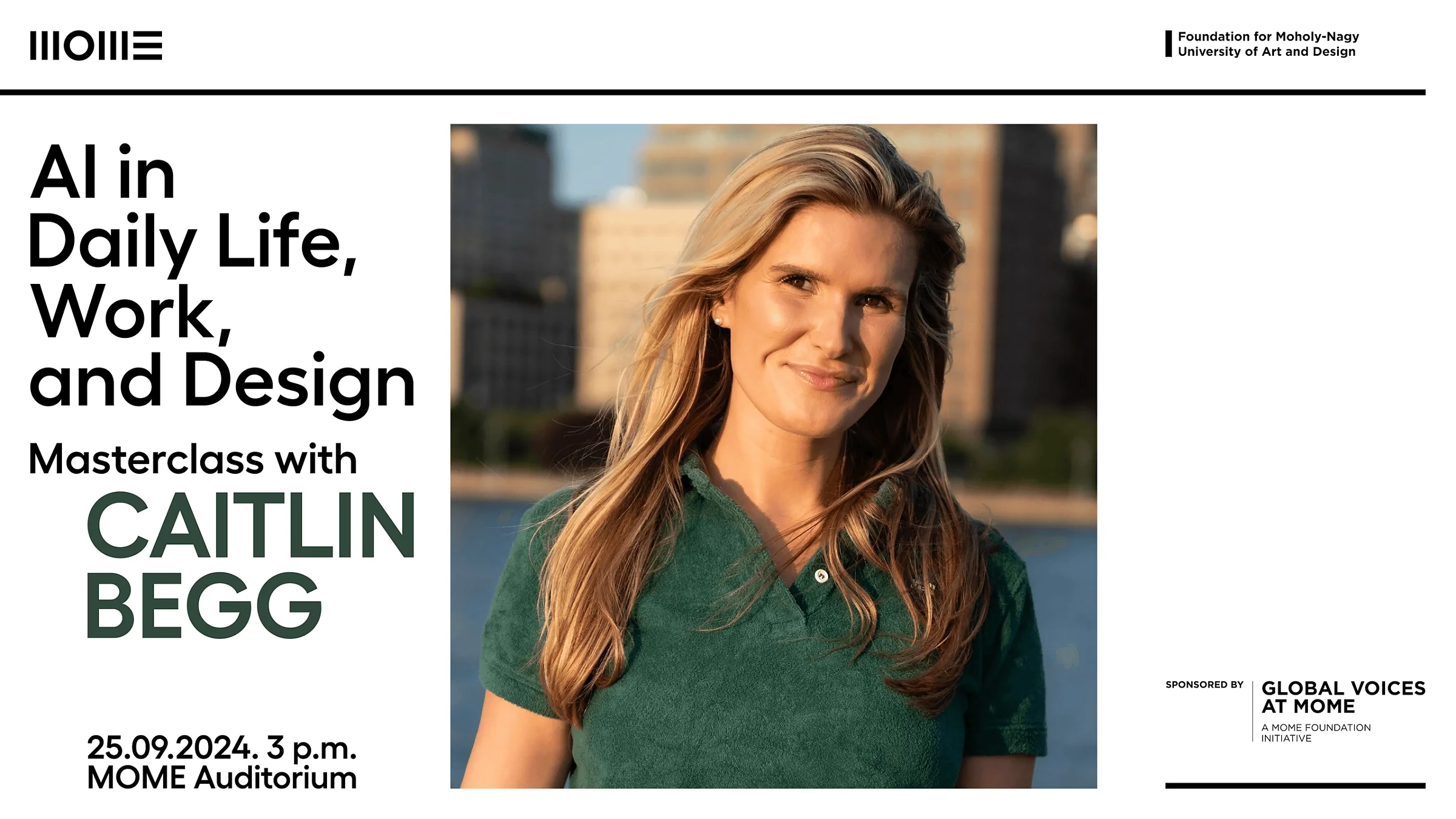 MOME | AI in Daily Life, Work, and Design - Caitlin Begg-masterclass